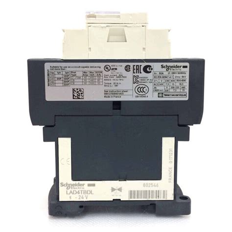 Contactor Lc1d32bd Schneider 15kw 24vdc 035725 Lc1d32 Bd Ebay Uk