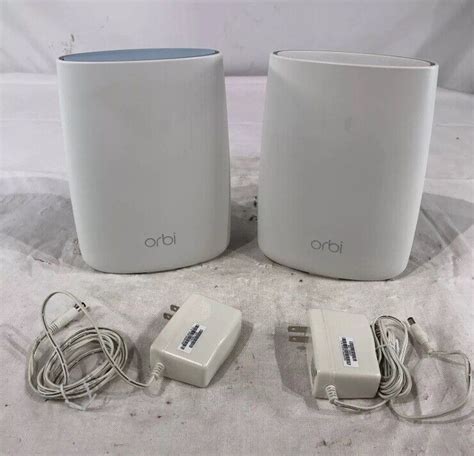 Used Netgear Orbi Tri Band Wireless Wi Fi Router RBR V Satellite RBS V UBB Threads