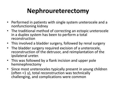Ppt Ureterocele Powerpoint Presentation Free Download Id 1722113