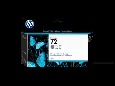 Hp® 72 130 Ml Gray Designjet Ink Cartridge C9374a