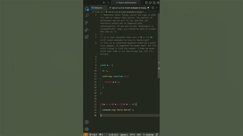 javascript can a 1 andand a 2 andand a 3 ever evaluate to true youtube