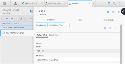 Modify A Failure Effect