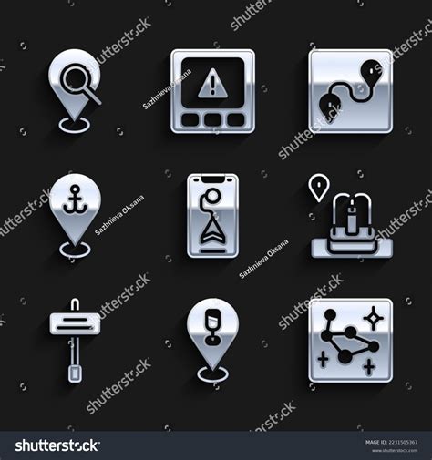 set city map navigation alcohol beer stock vector royalty free