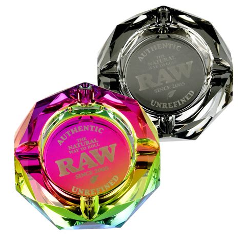 Raw Prism Glass Ashtray Most Trusted Smoke Shop Bongs Dab Rigs