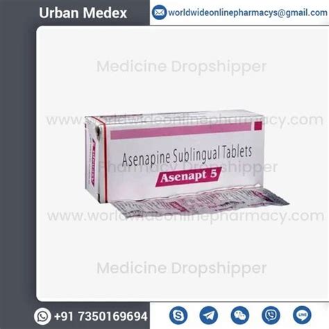 Asenapine Tablet Asenapt 10 Tablet Latest Price Manufacturers