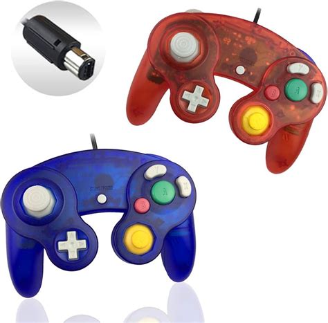 Gamecube Purple And Clear Controller