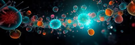 Représentant Le Concept De Résistance Aux Antibiotiques Avec Des Bactéries Résistantes Survivant