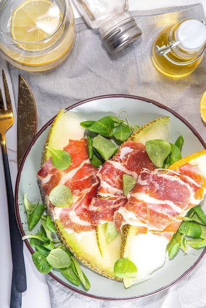 Premium Photo Fresh Melon Salad