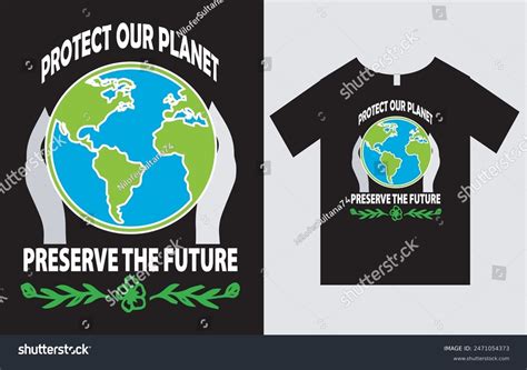 Protect Our Planet Preserve The Future World Royalty Free Stock