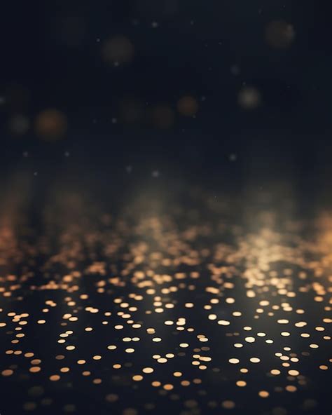 Premium Ai Image Dust Particles Bokeh Background Wallpaper