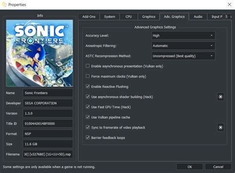 Is There An Option To Turn Vsync Off For A Single Game R Yuzu
