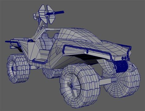 Halo Warthog 2 3d Modelling Halo Ideas