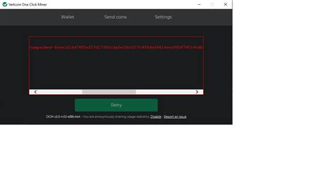 Miner Works For A Bit Then Crashes Gives Error · Issue 155 · Vertcoin