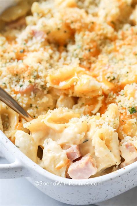 Cheesy Ham And Potato Casserole Spend With Pennies
