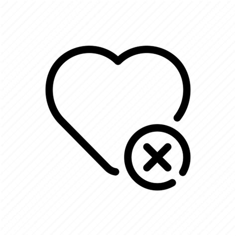 Dislike Ui Romantic Heart Love Icon Download On Iconfinder