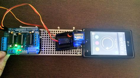 Pan Tilt Controlled By Cell Phone 4 Steps Instructables