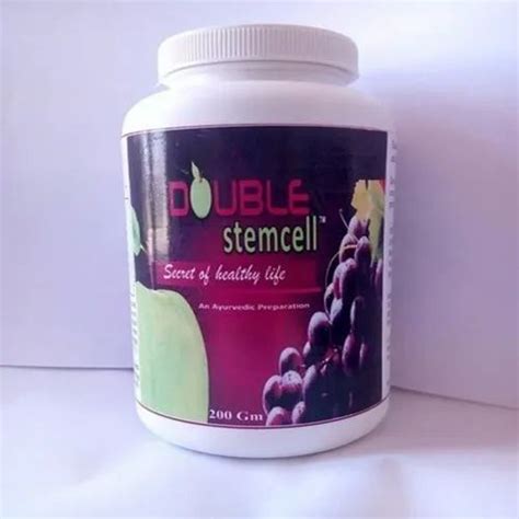 Bottle Double Stem Cell Powder Packaging Size 200 Grm At Rs 110