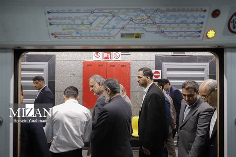 آیین بهره برداری از ایستگاه متروی علامه جعفری