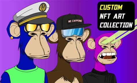 Do Custom Nft Art Design Nft Design Nft Collection By Olad116 Fiverr