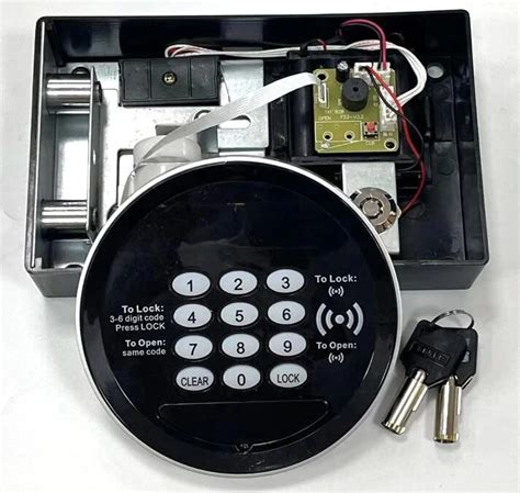China Made Ic Rfid Digital Keypad Lock Safe Lock With Keys Backup