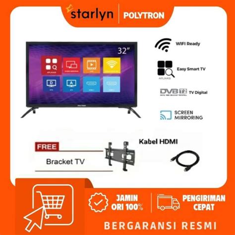 Jual Led Tv Polytron Pld 32mv1859 32 Inch Easy Smart Mola Di Seller