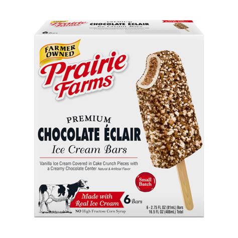 Chocolate Eclair Ice Cream Bars