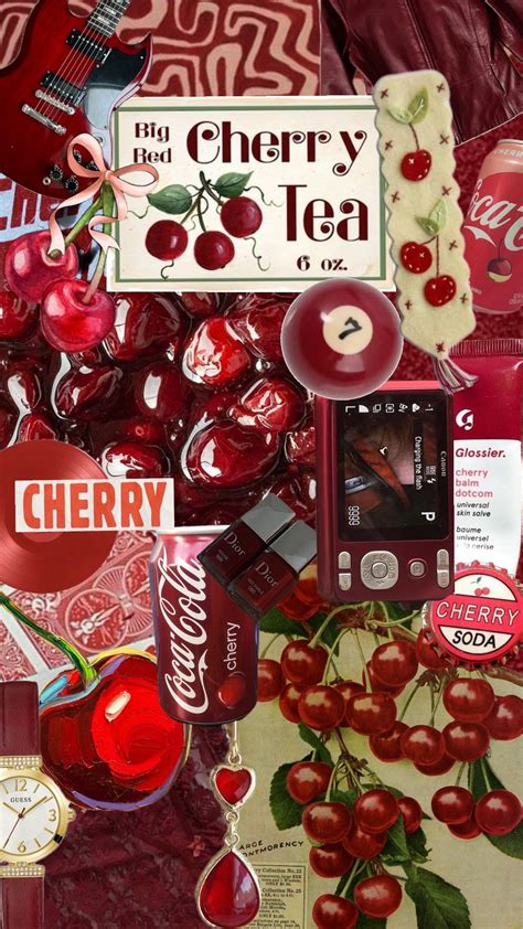 Cherry Cherryred Cherrybomb Cherryaesthetic Cherrygirl Cherrycoke