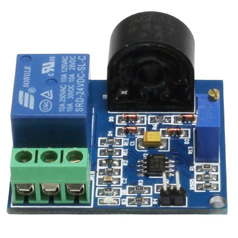 Elsie 5a Overcurrent Protection Sensor Module Ac Current Detection Sensor 24v Relay