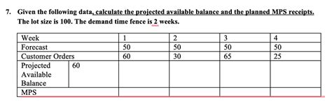 Answered: 7. Given the following data, calculate… | bartleby