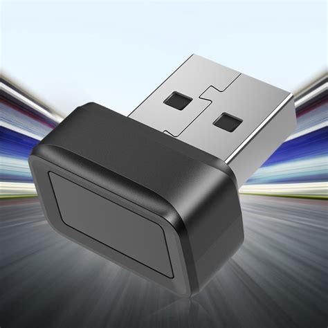 Usb Fingerprint Key Reader Anti Spoofing Biometric Fingerprint Scanner Windows Hello 360° Touch