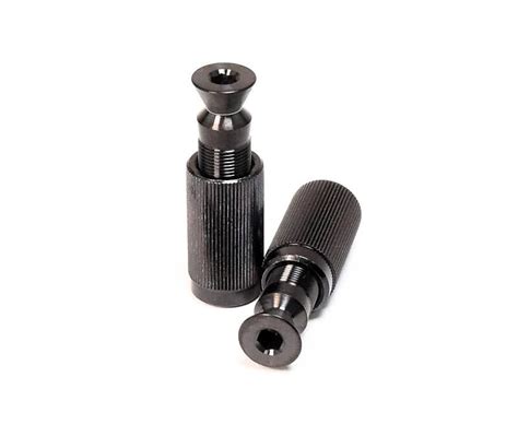 Fu Tone Titanium Bridge Posts Black Reverb