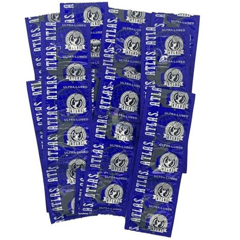 Atlas Ultra Lubricated Condoms