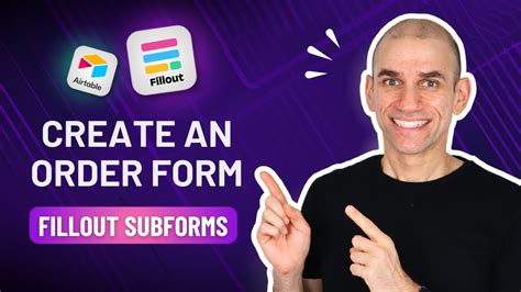 Use Fillouts Sub Form Feature With Airtable Step By Step Tutorial Youtube
