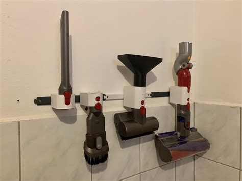 Modular Wall Mount For Dyson V10 Accessories By Fns720 Download Free Stl Model