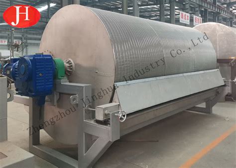 3000kg Cassava Starch Milk Dehydrator Vacuum Filter Starch Processing Line