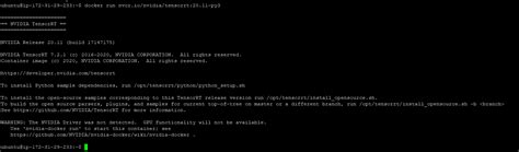 Tensorrt Installation And Running Error On Aws Ec2 Deep Learning Ami Instance Tensorrt
