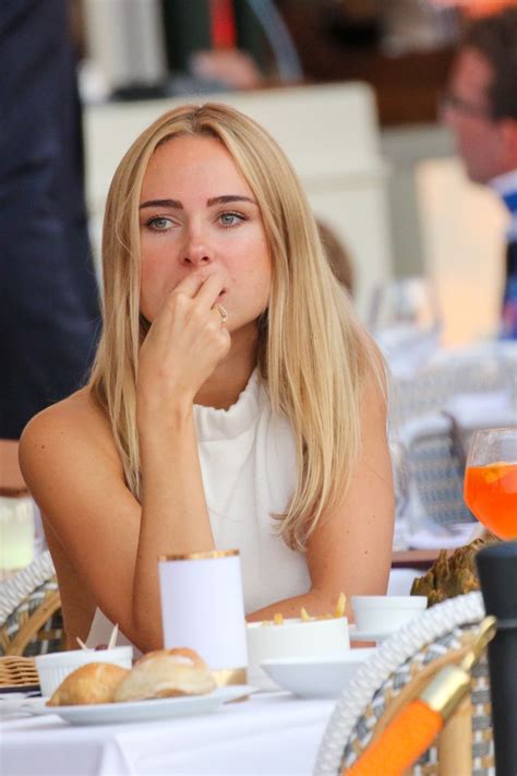 Kimberley Garner At Cafe De Paris In Saint Tropez 07212021 Hawtcelebs
