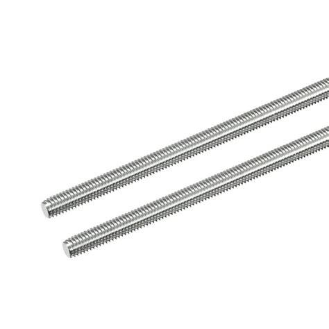 Uxcell Fully Threaded Rod M4 X 190mm 0 7mm Thread Pitch 304 Stainless Steel Right Hand Threaded