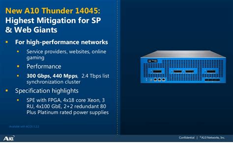 A10 Rolls Out Big Gun To Fight Ddos Attacks Converge Digest