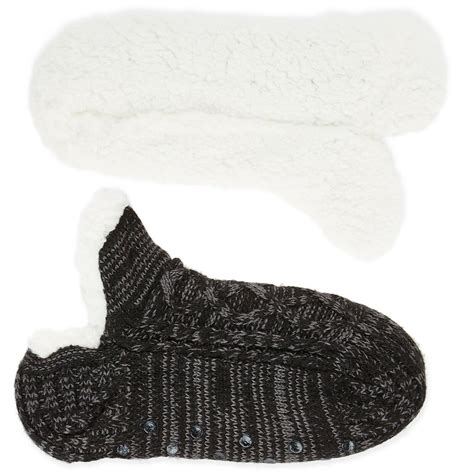 Citycomfort Fluffy Socks For Men And Women Size 5 8 Non Slip Knitted