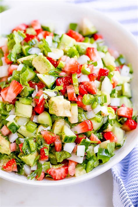 Cucumber Avocado Salsa Recipe Eatwell101