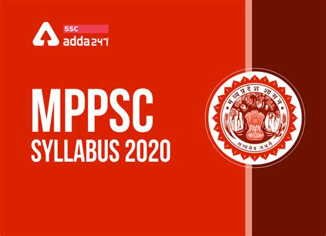 Mppsc Syllabus 2020 Download Syllabus Pdf For Preliminary And Mains Exam