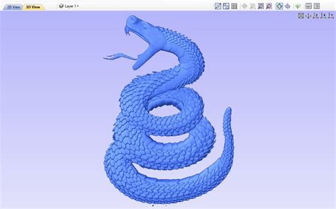 Snake CNC 3D Relief File STL Etsy Canada