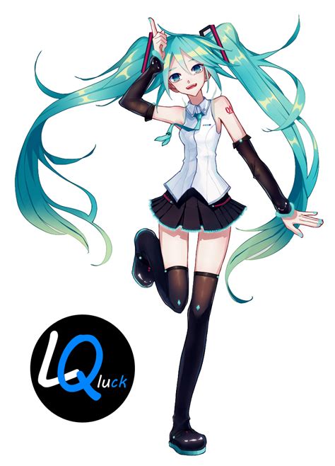 Hatsune Miku Render 5 By Lq Luck By Luki0127 On Deviantart