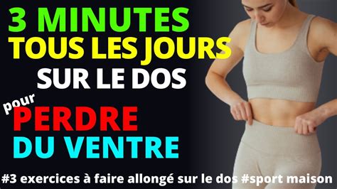 3 Exercices Brûle Graisse à Faire Depuis Votre Lit Perdre Du Ventre
