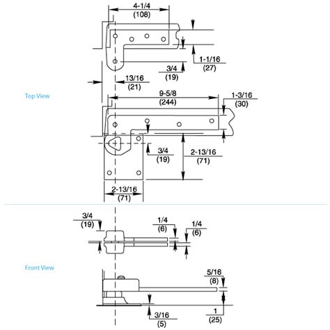 Rixson Offset Pivot Hinge 370 At William Bremner Blog