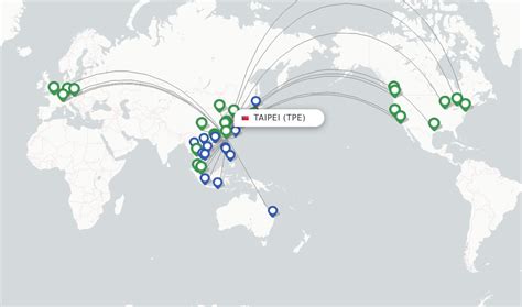 Eva Air Flights From Taipei Tpe