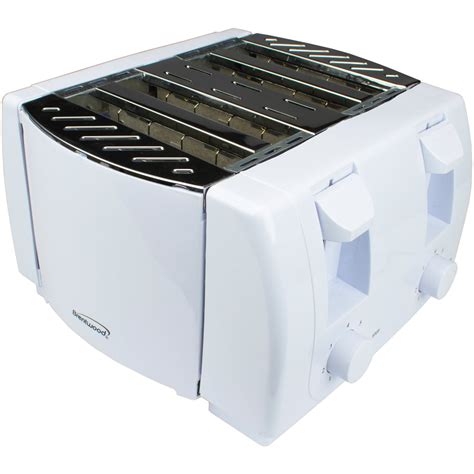 Brentwood 4 Slice Cool Touch Toaster White Algeria Ubuy