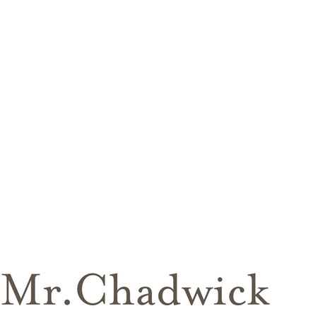 The Illustrated World Of Mr Chadwick Classic Cocktail Illustrations