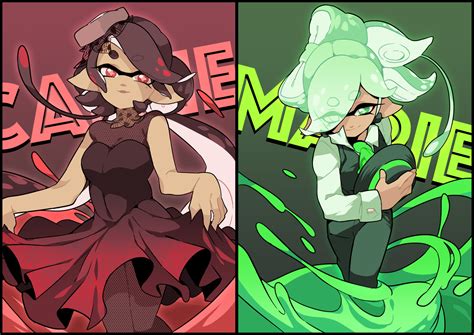Callie And Marie Splatoon Drawn By Gomipomi Danbooru